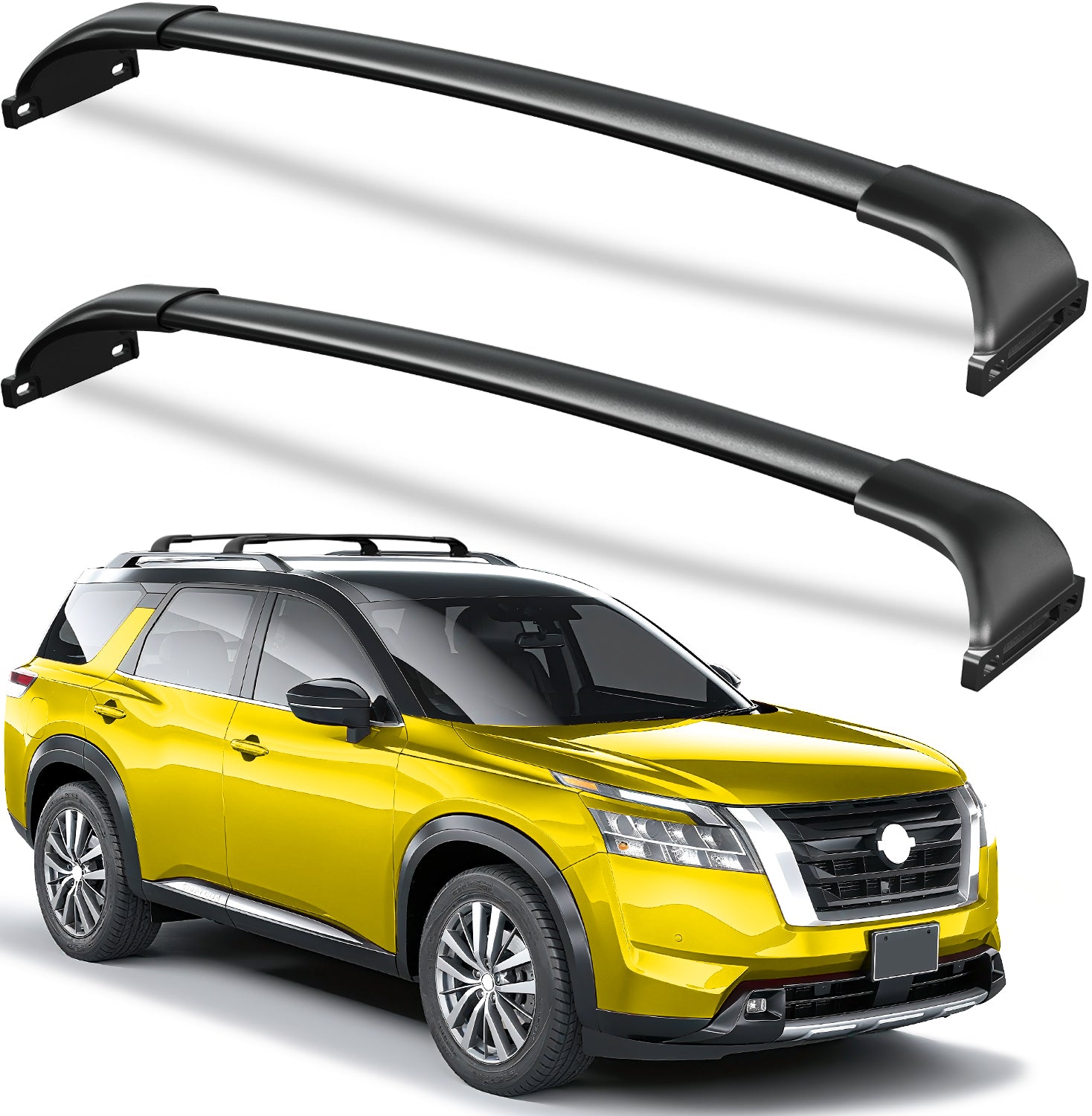 Roof Rack Cross Bars 220lbs Compatible with Nissan Pathfinder 2022 202